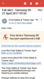 Free Child Monitoring Android App - GPS Tracker, SOS, Health and Falls